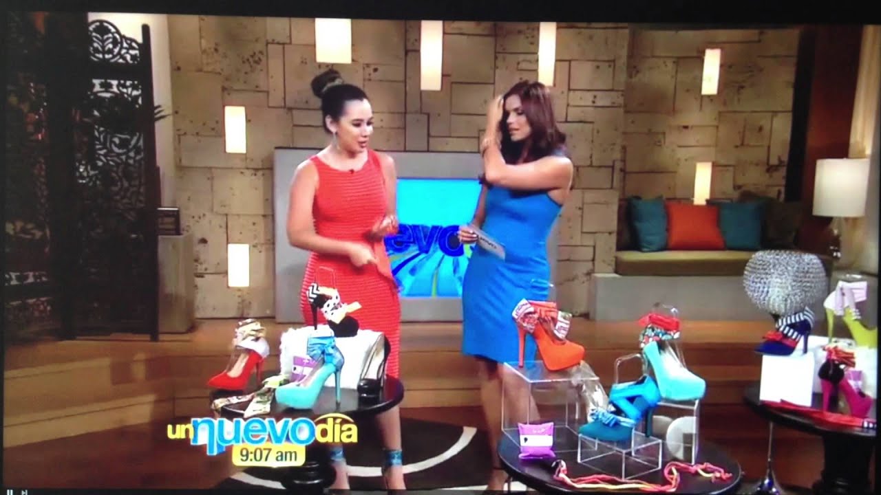 Telemundo-Un Nuevo Dia (Rashel Diaz) interviews Heel Condoms creator ...