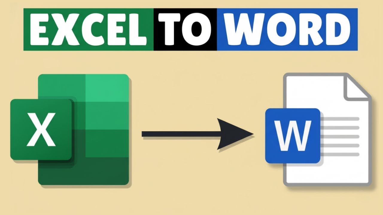 Convert Excel File To Word Document – Easy Spreadsheet To Doc ...