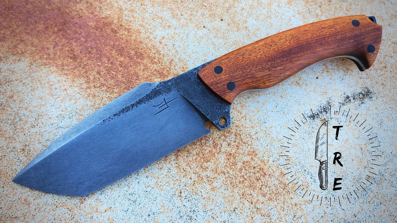 Attaching And Shaping A Handle On A Tapered Tang Knife | Shop Talk ...