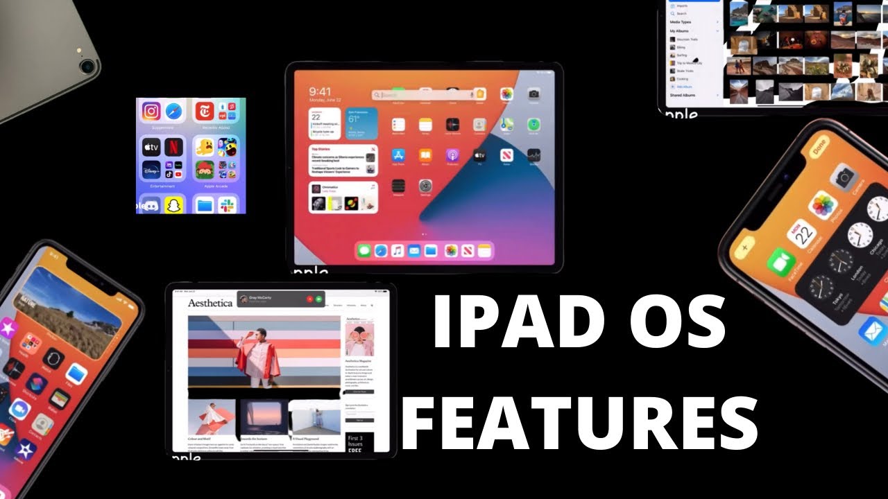 iPad OS Features - YouTube