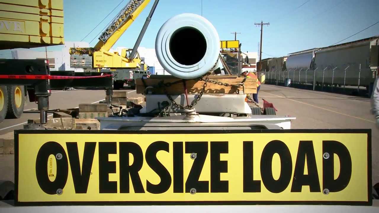 USS Arizona Gun Barrel Transportation and Delivery - YouTube