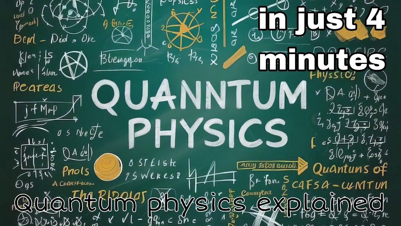 Quantum physics explained | in just 4 minutes | easy explanation ...
