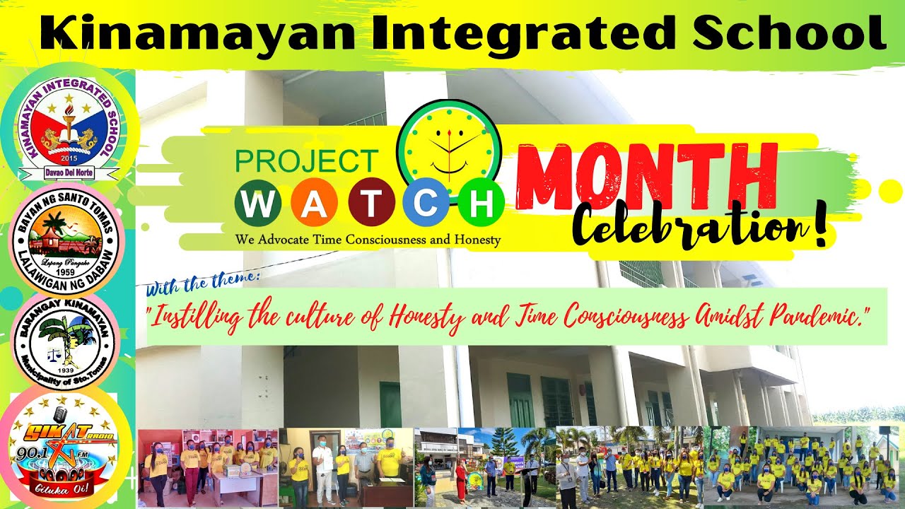 Kinamayan Integrated School Project WATCH Virtual Kick-off 2021 - YouTube