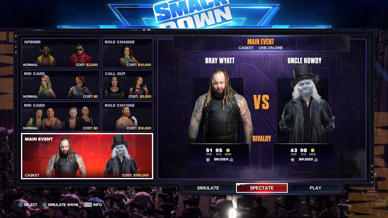 #GSM4GM S3E13: BRAY WYATT AND UNCLE HOWDY FINISH THEIR FEUD IN A CASKET ...