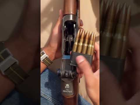 cursed m1 garand reload ft. swedish mauser stripper clip - YouTube