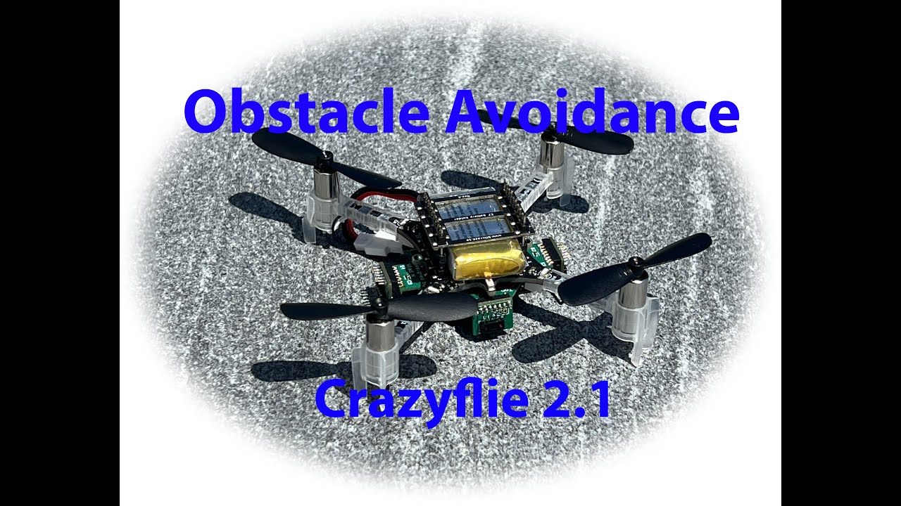 Crazyflie obstacle avoidance - YouTube