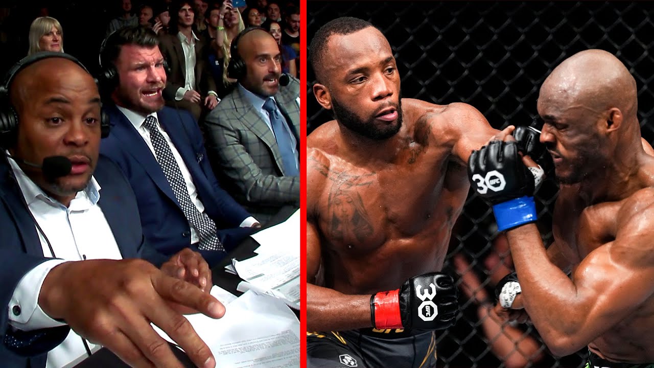 UFC 286 Commentator Booth Reactions! - YouTube