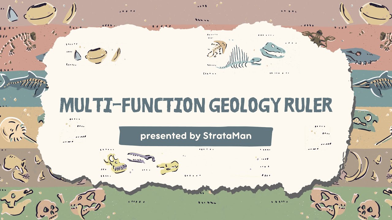 Multi-Function Geology Ruler - YouTube