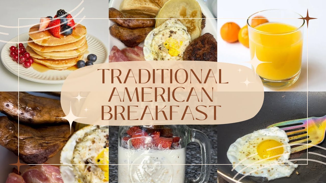 Full Traditional American Breakfast For My Husband || Breakfast In Bed ...