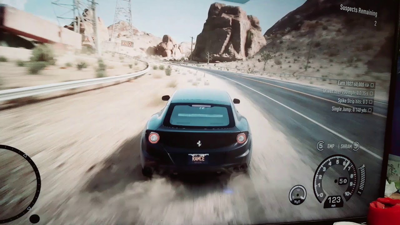 PS4 Games - A police busted a racer 1 - YouTube