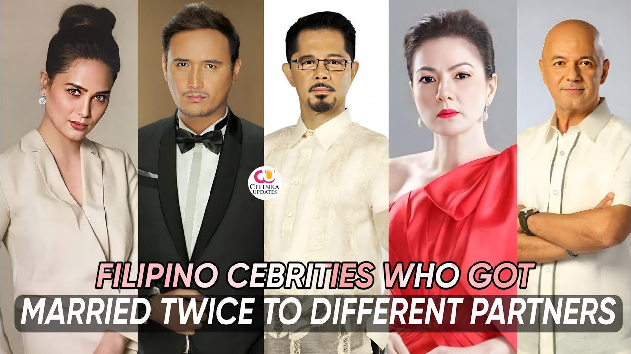 Filipino Celebrities who are lucky to marry Twice to different partners ...