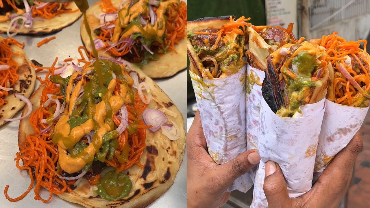 Manchurian Roll Making In Just Rs.130 Only At Wong's Kitchen, Rohini ...