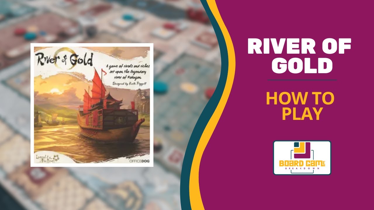 Board Game Breakdown: River of Gold - How to Play - YouTube