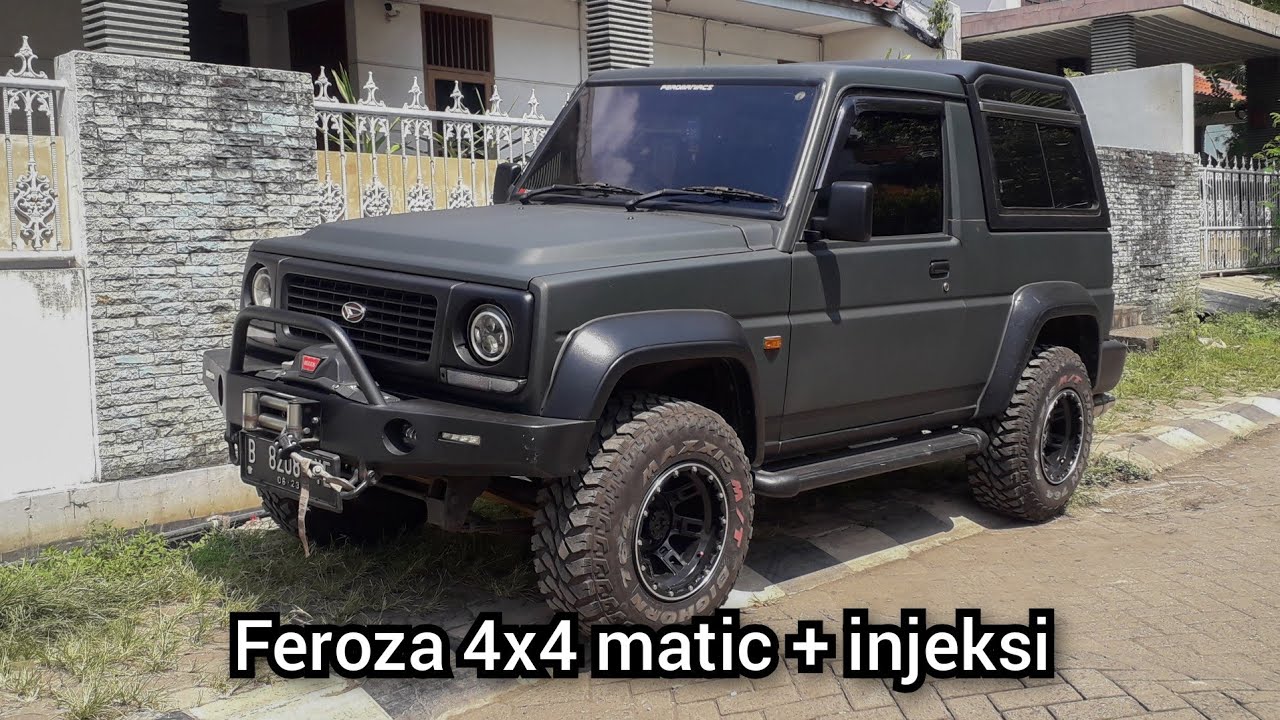 review feroza 4x4 matic mesin injeksi - YouTube