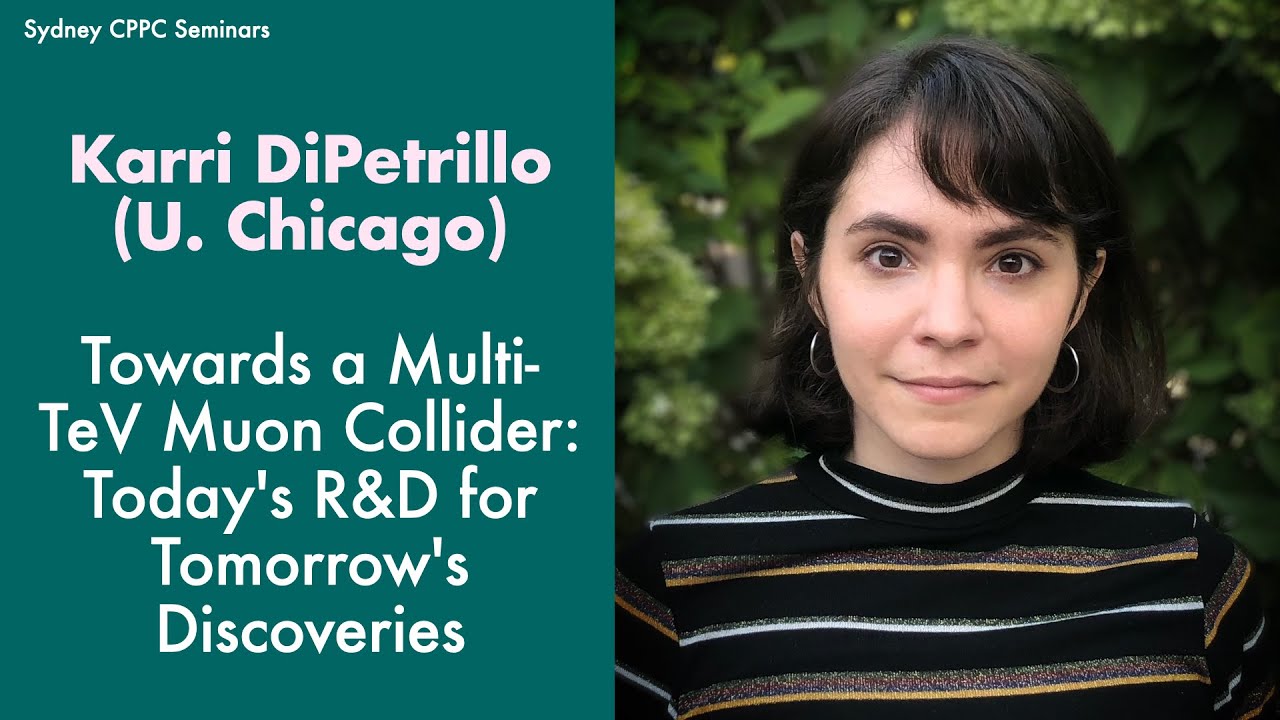 Karri DiPetrillo: Towards a Multi-TeV Muon Collider, Today's R&D for ...