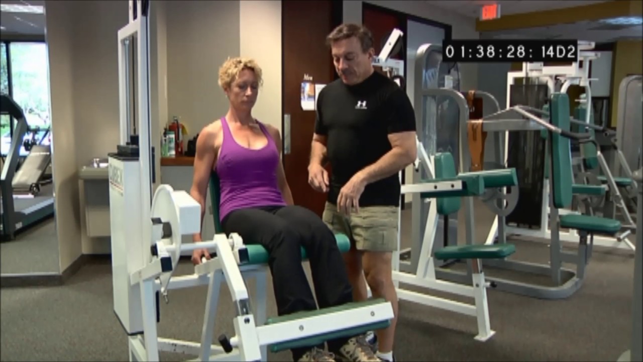 SMaRT™ Commercial Gym Workout - Quadriceps exercise - YouTube