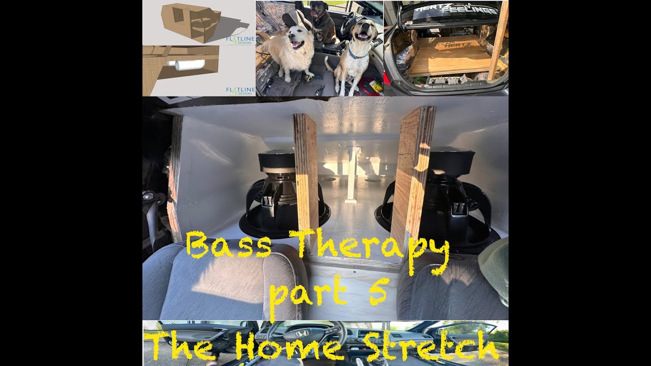 Bass Therapy Build: 6th Order Wall for 2 Sundown Audio Xv3-18s | Honda ...