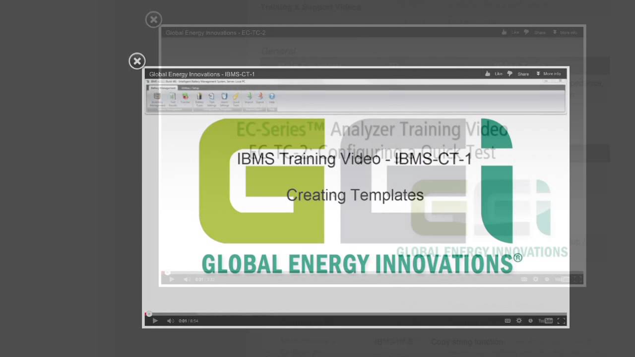 EC-Series™Analyzer and IBMS™ Training Overview - YouTube