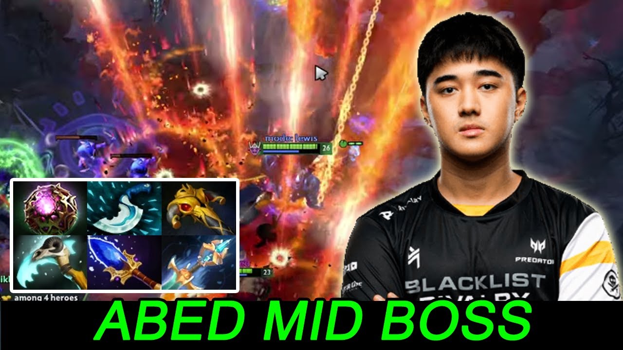 BLACKLIST.ABED MID BOSS TIMBERSAW DOTA 2 - YouTube