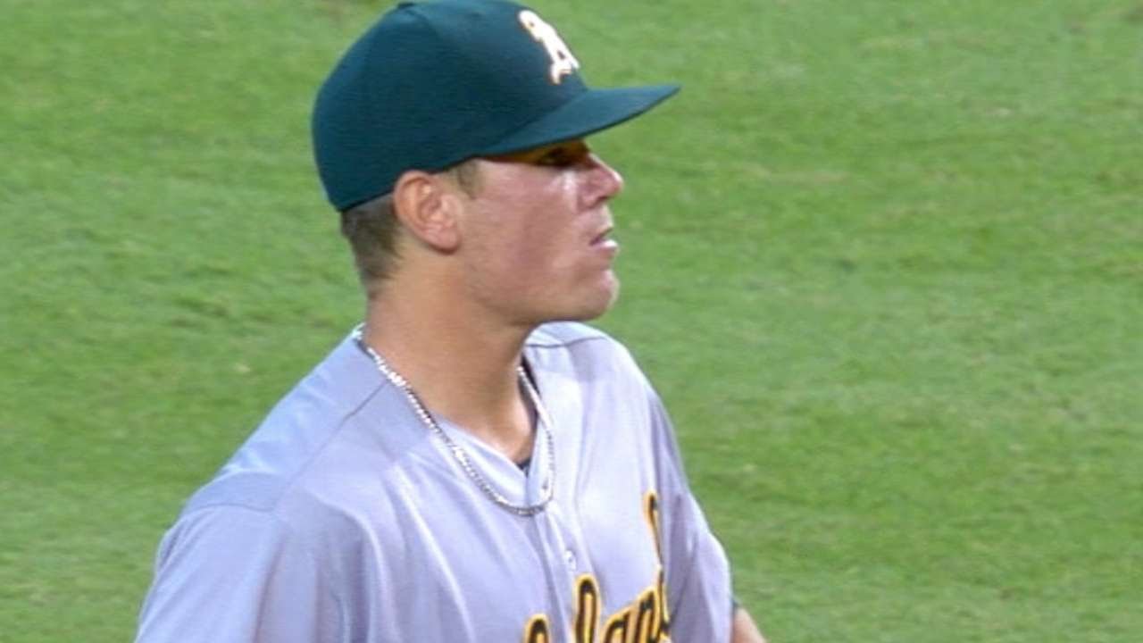 OAK@ARI: Brooks allows only two runs over six frames - YouTube