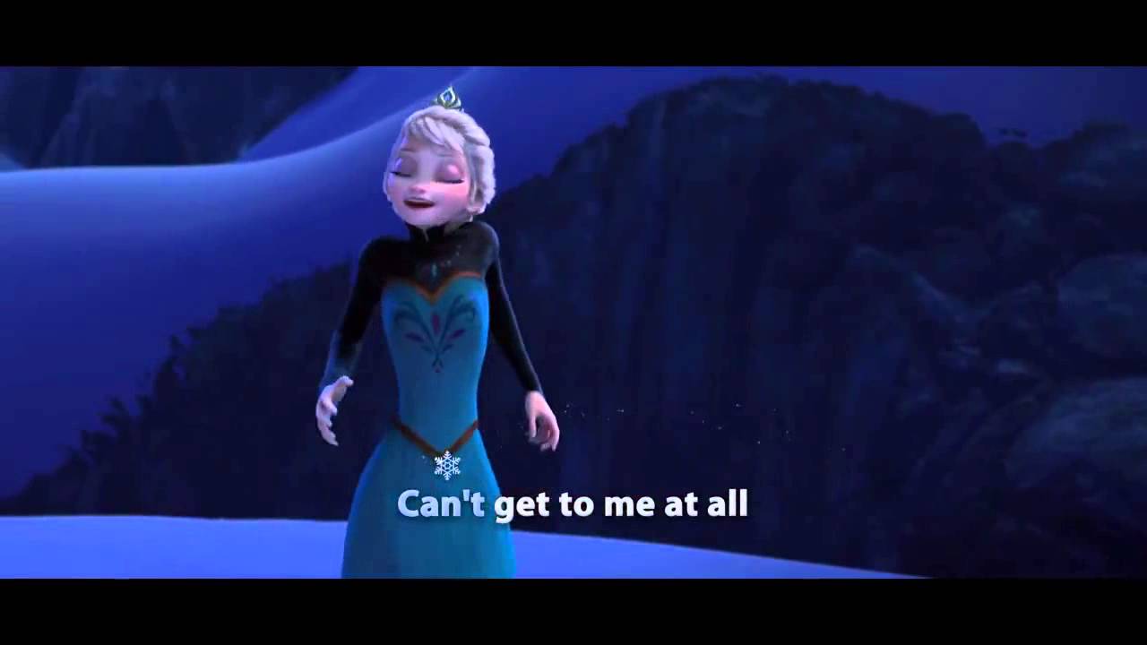 Idina Menzel Let It Go from 'Frozen' Sing Along Version - YouTube