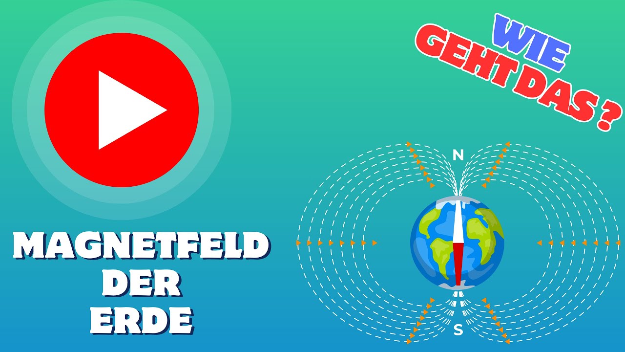 Wie funktioniert Das MAGNETFELD DER ERDE - YouTube