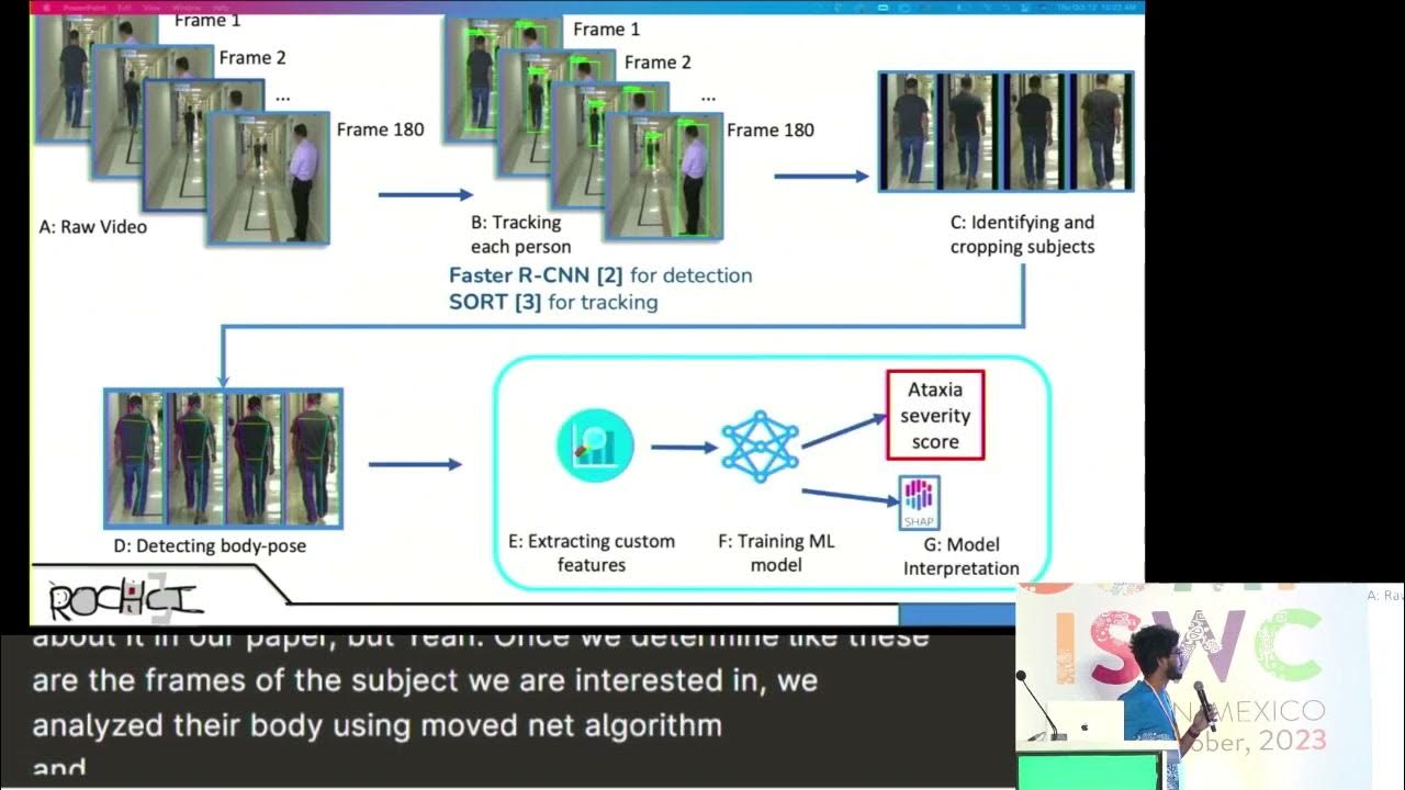 UbiComp/ISWC 2023 Auto-Gait: Automatic Ataxia Risk Assessment with Computer Vision - YouTube