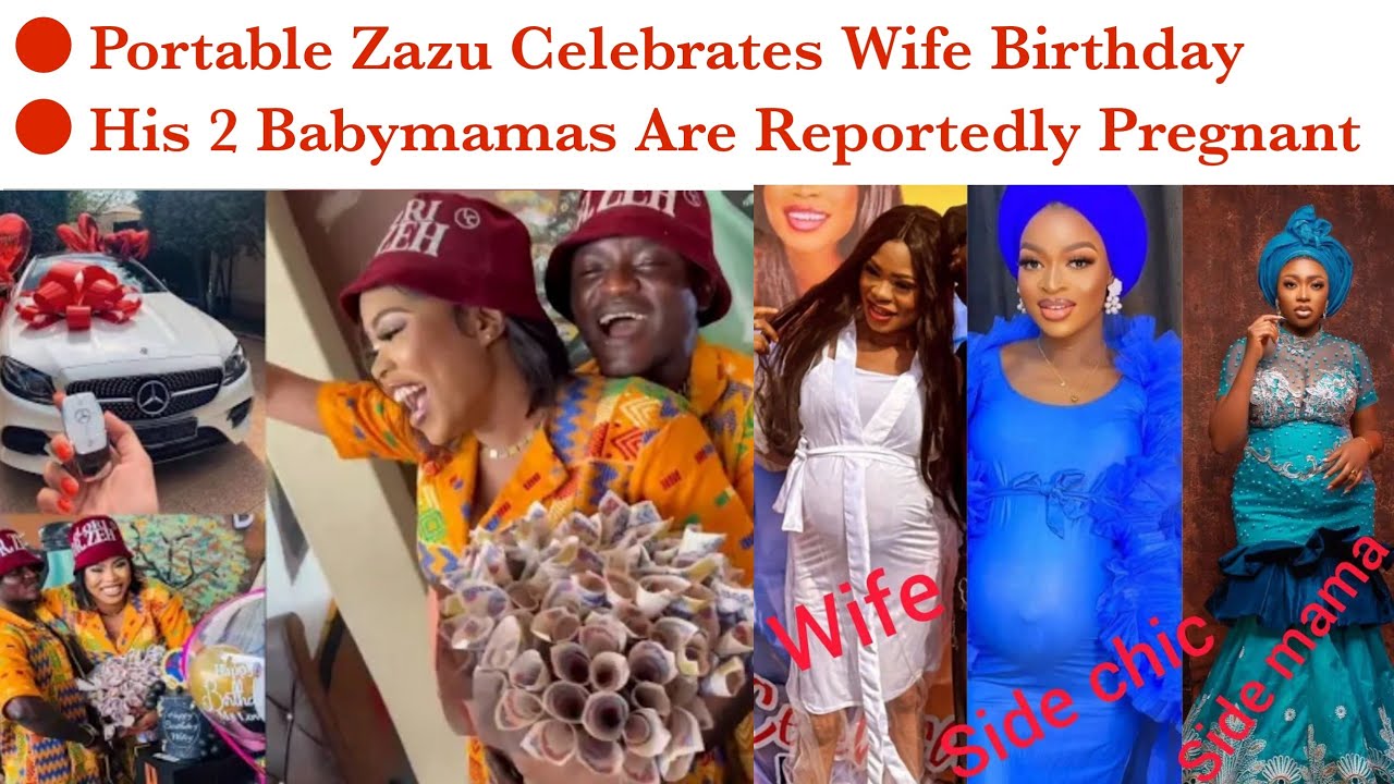 Portable Zazu romantically Celebrates his wife birthday as he is set to ...