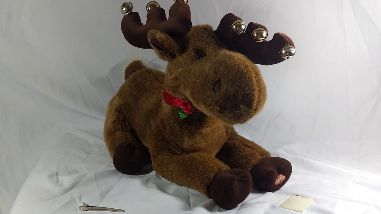 DanDee Singing Reindeer Plush Rockin Around the Christmas Tree Demo ...