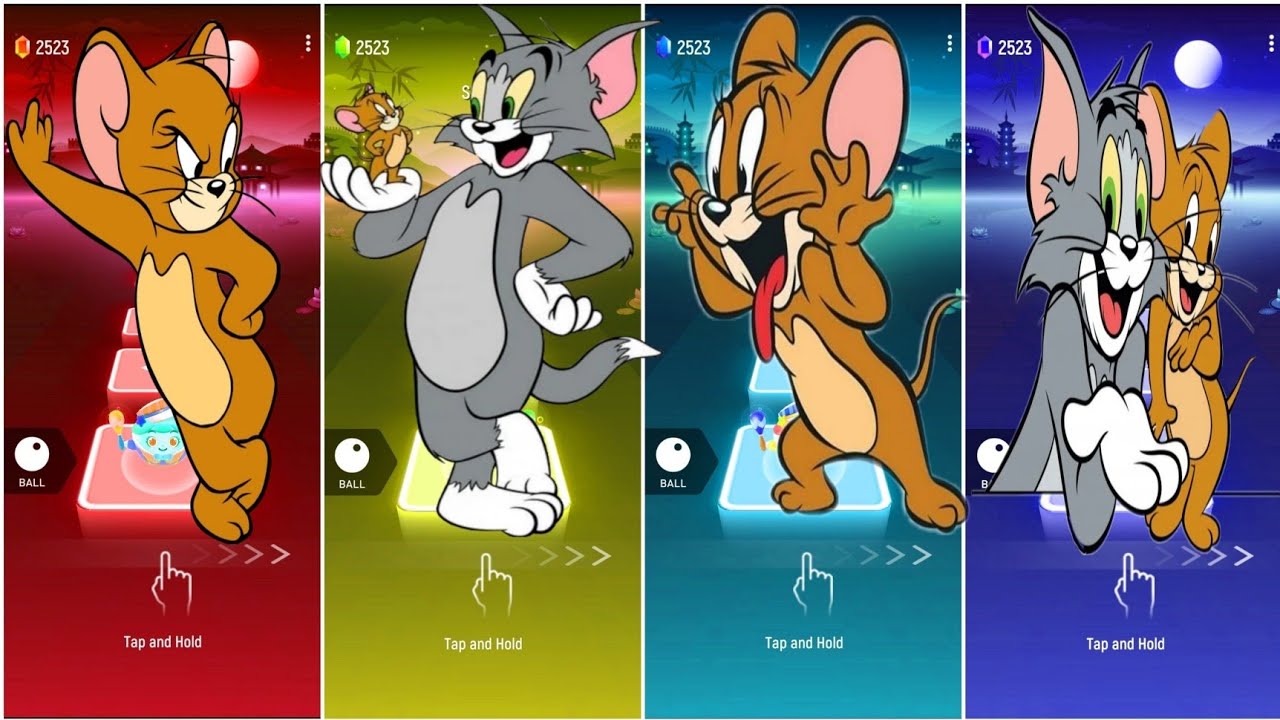 Tom and Jerry 🎶 TILES HOP EDM RUSH GAME #tileshop #coffindance #tileshopedmrush #tomandjerry ...