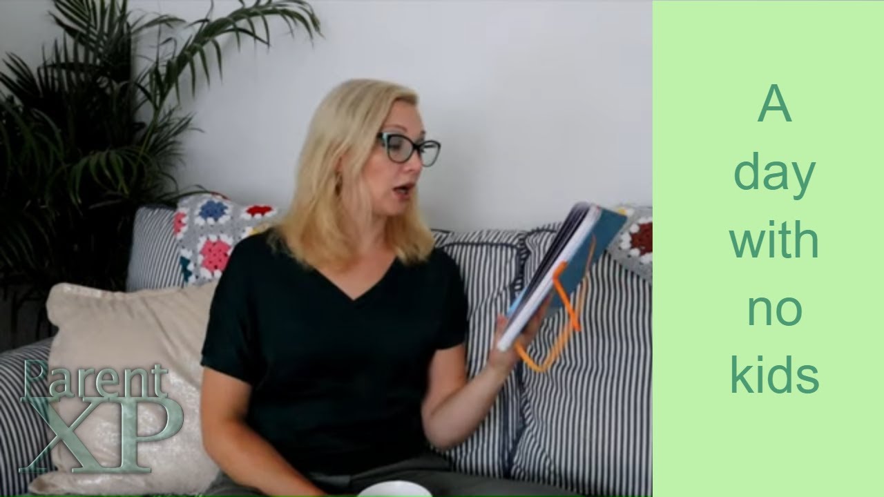 How I spend a day without the kids - YouTube