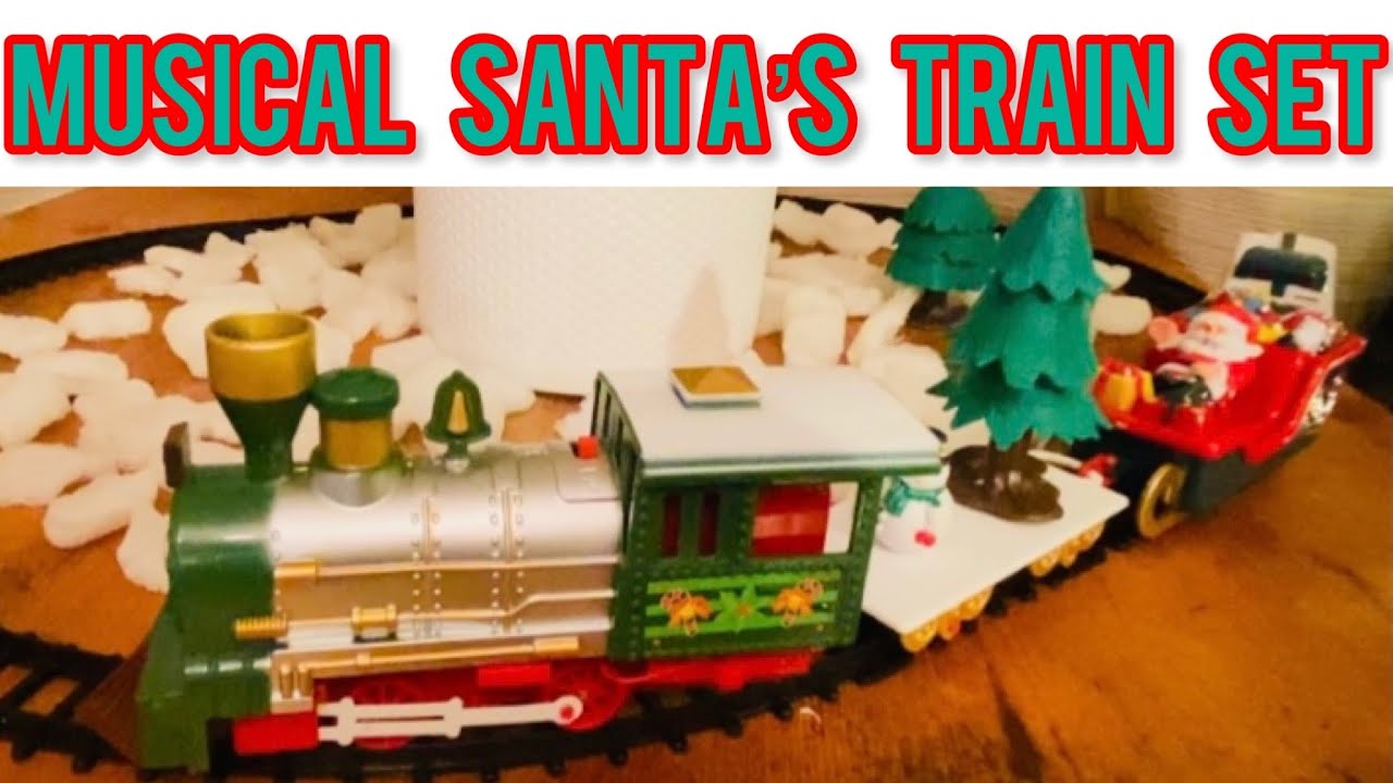 Musical Santa’s Train Set #shorts - YouTube