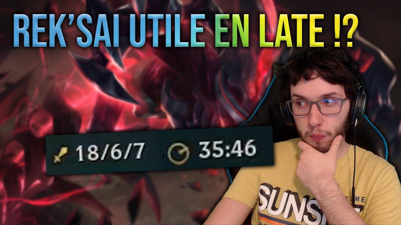 Carry avec Rek'Sai, même en fin de partie !? - YouTube