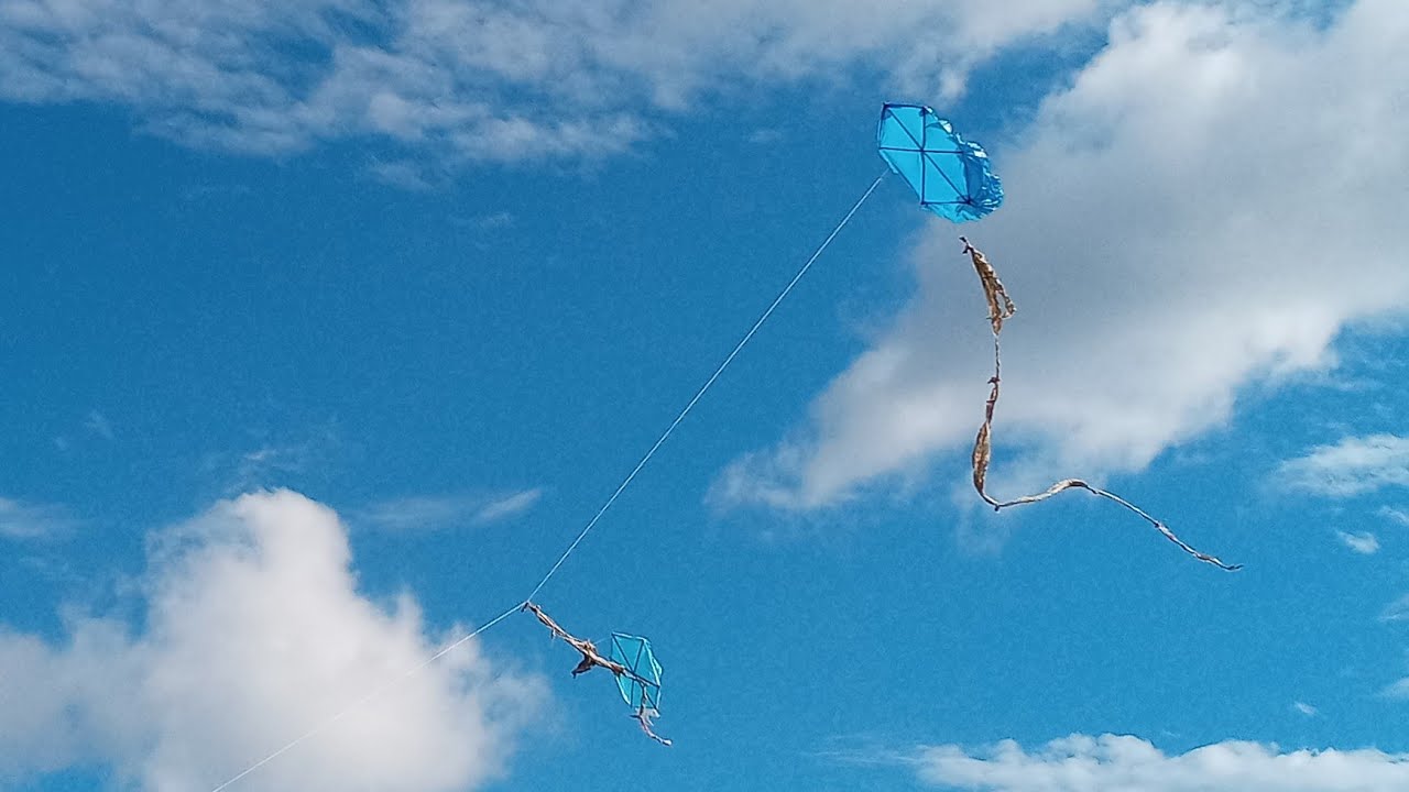 La chichigua se va muy lejos 👀 volando chichiguas,kite,papagayo - YouTube