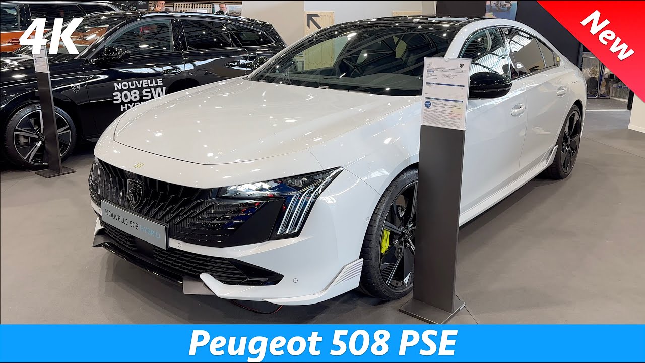 New Peugeot 508 PSE 2024 - FIRST look in 4K | Facelift (Exterior - Interior), Price - YouTube