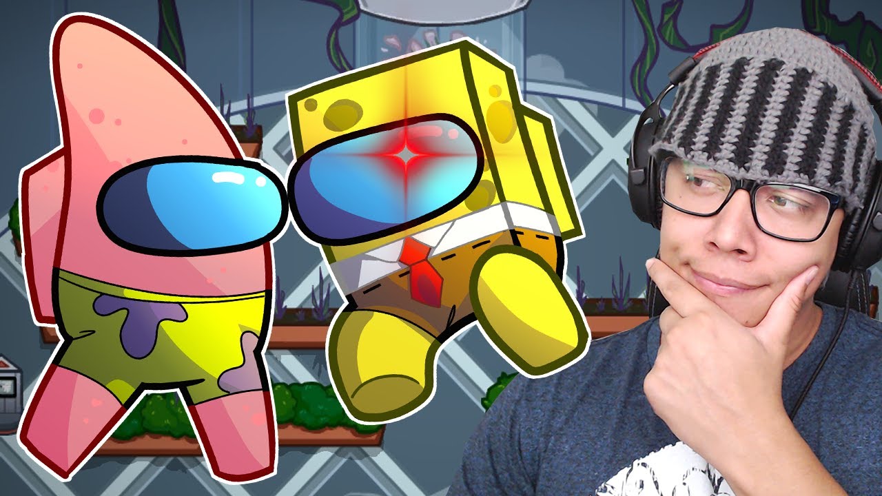 BOB ESPONJA IMPOSTOR no Among Us MIRA HQ Map - YouTube