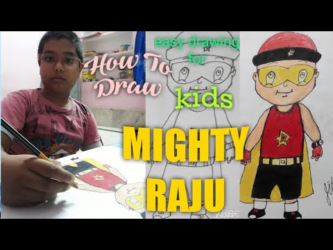 How To Draw Mighty Raju#How To Draw Mighty Raju Easy#How To Draw Mighty ...