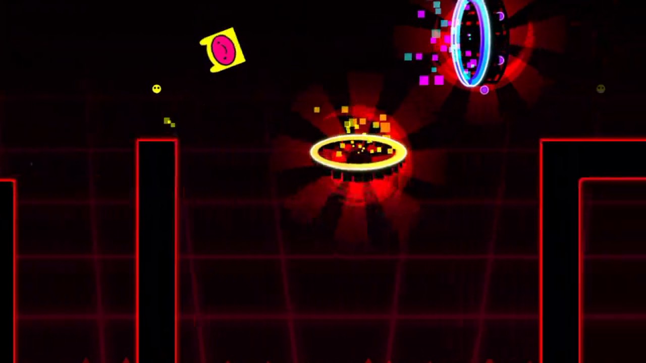 Geometry Dash world - "The Challenge" (200 gems) -First attempt!- - YouTube