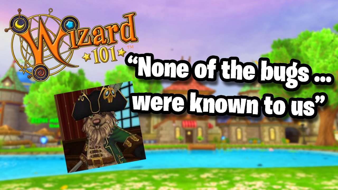 Wizard101: KingsIsle Dev Blames PLAYERS for Recent Bugs - YouTube