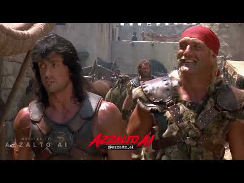 Sylvester Stallone & Hulk Hogan in THE LAST WARRIORS OF KOR (1989) – 80s Dark Fantasy Action