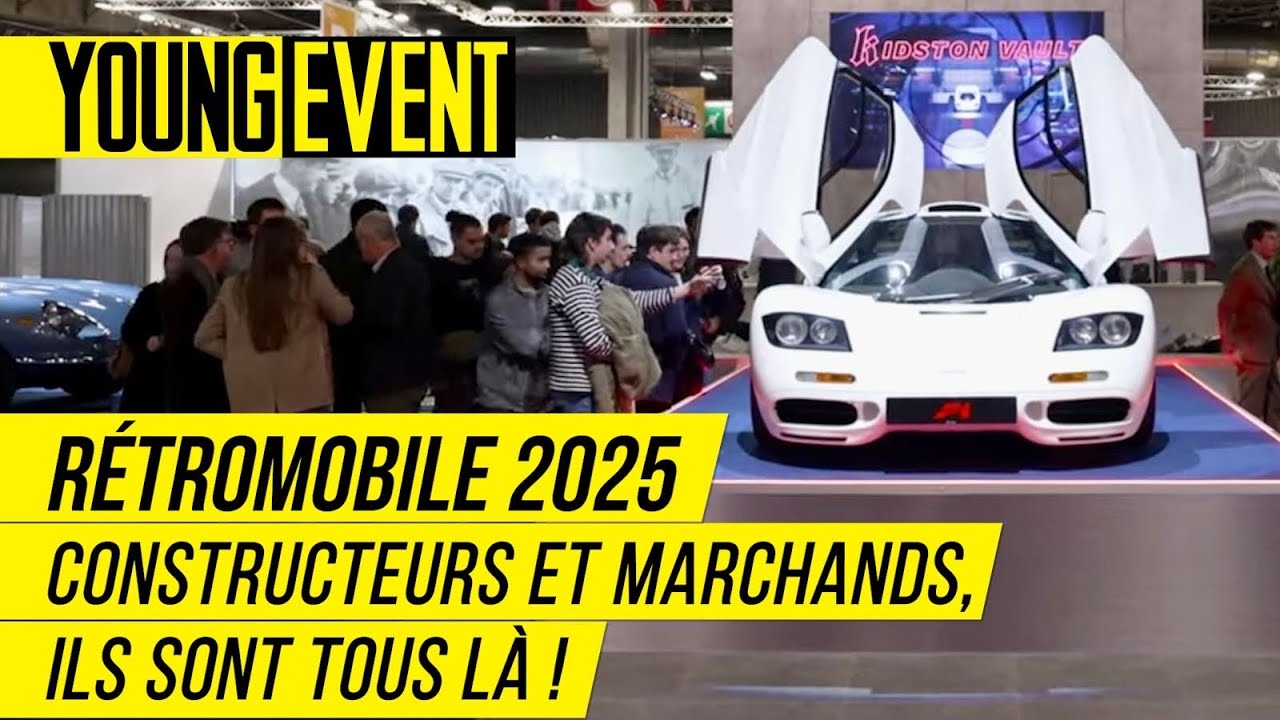 RÉTROMOBILE 2025 – LES YOUNGTIMERS DES MARCHANDS ET CONSTRUCTEURS ! - YouTube