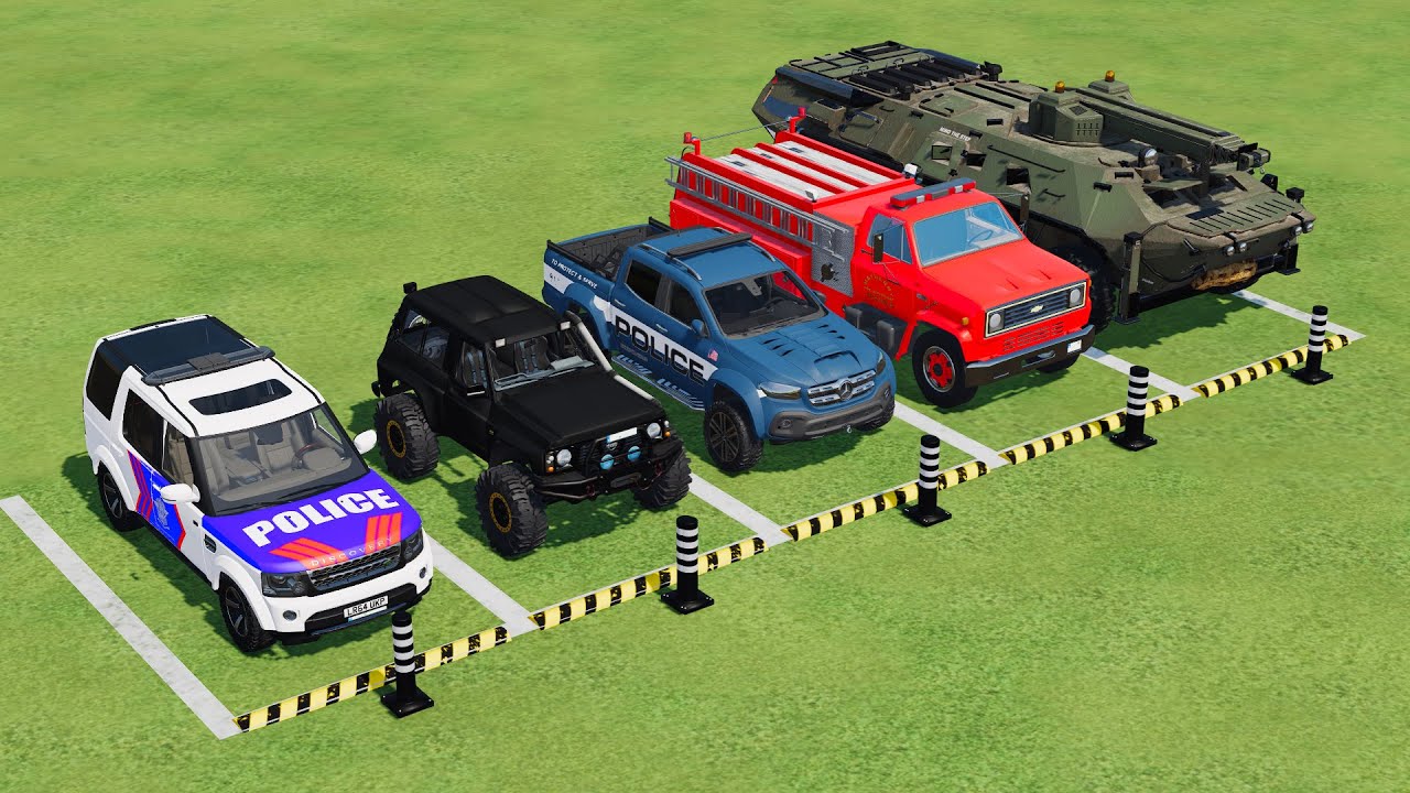 ALL POLICE CAR AND EMERGENCY & MILITARY_LANDROVER_FIRE TRUCK_FARMING ...