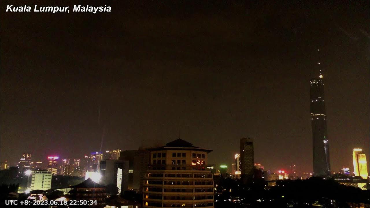 18th June 2023 🇲🇾 2nd tallest tower in the world Merdeka (678m) Kuala Lumpur Live Stream KLライブ配信 ...