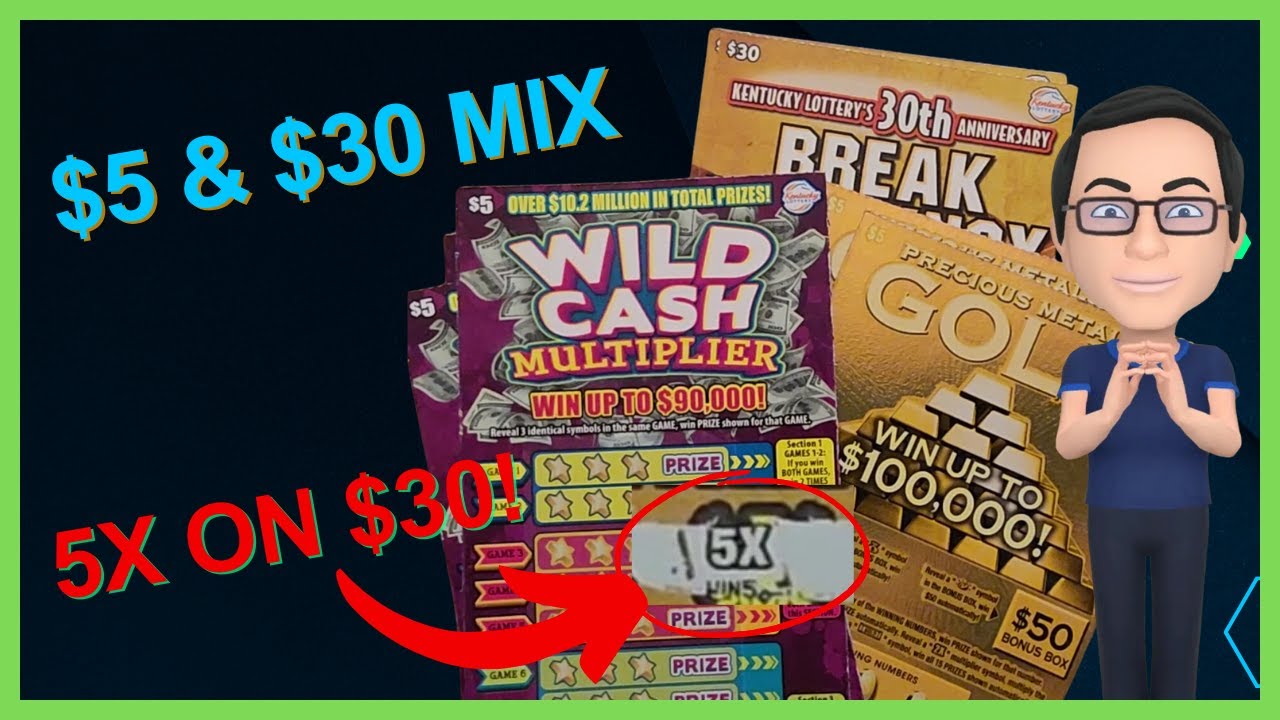 5X on $30 Ticket!💥Mix of $5 and $30 Lottery Tickets💥Break Fort Knox💥 ...