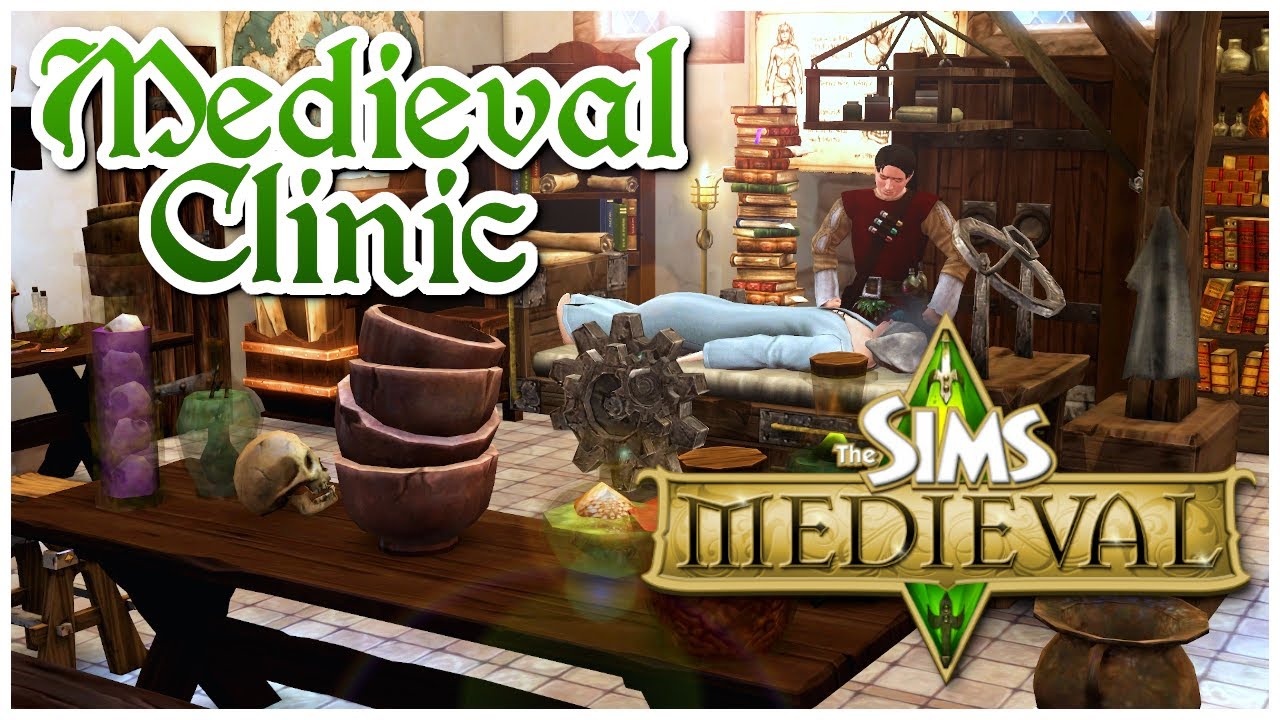 MEDIEVAL CLINIC ⚕️ The Sims Medieval || Speed Build - YouTube