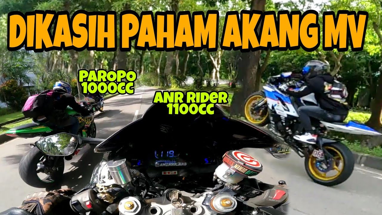 AKANG MV MAKIN JAGO MOGE 1000cc DIKASIH PAHAM SAMA R6 GEYA | FEAT ...
