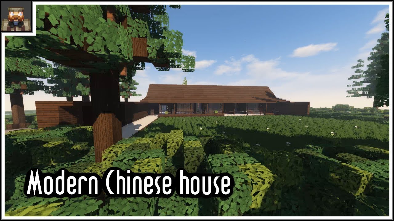 Minecraft Showcase - Modern Chinese House - YouTube