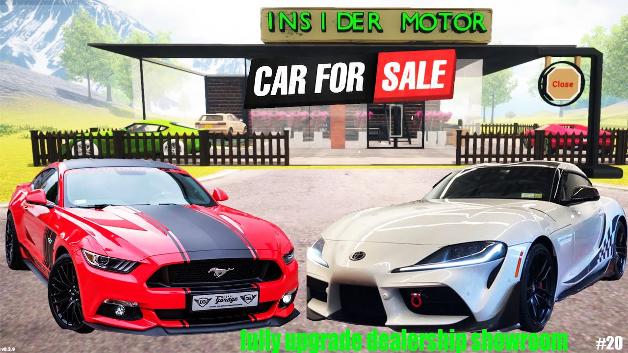 I UPGRADE MY CAR DEALERSHIP SHOWROOM | CAR FOR SALE SIMULATOR 23 - YouTube