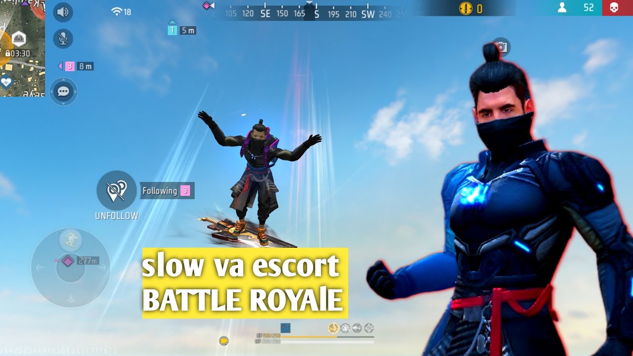 Slow va escort BATTLE ROYAlE FF Live stream (NVG) - YouTube