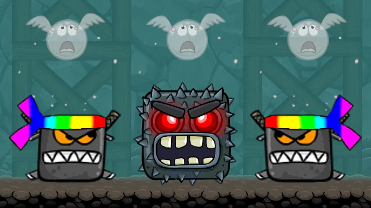 Rainbow Ninja Box - 3 Deaths Only - All Levels - Rainbow Ninja Box - Gameplay Volume 5 - YouTube